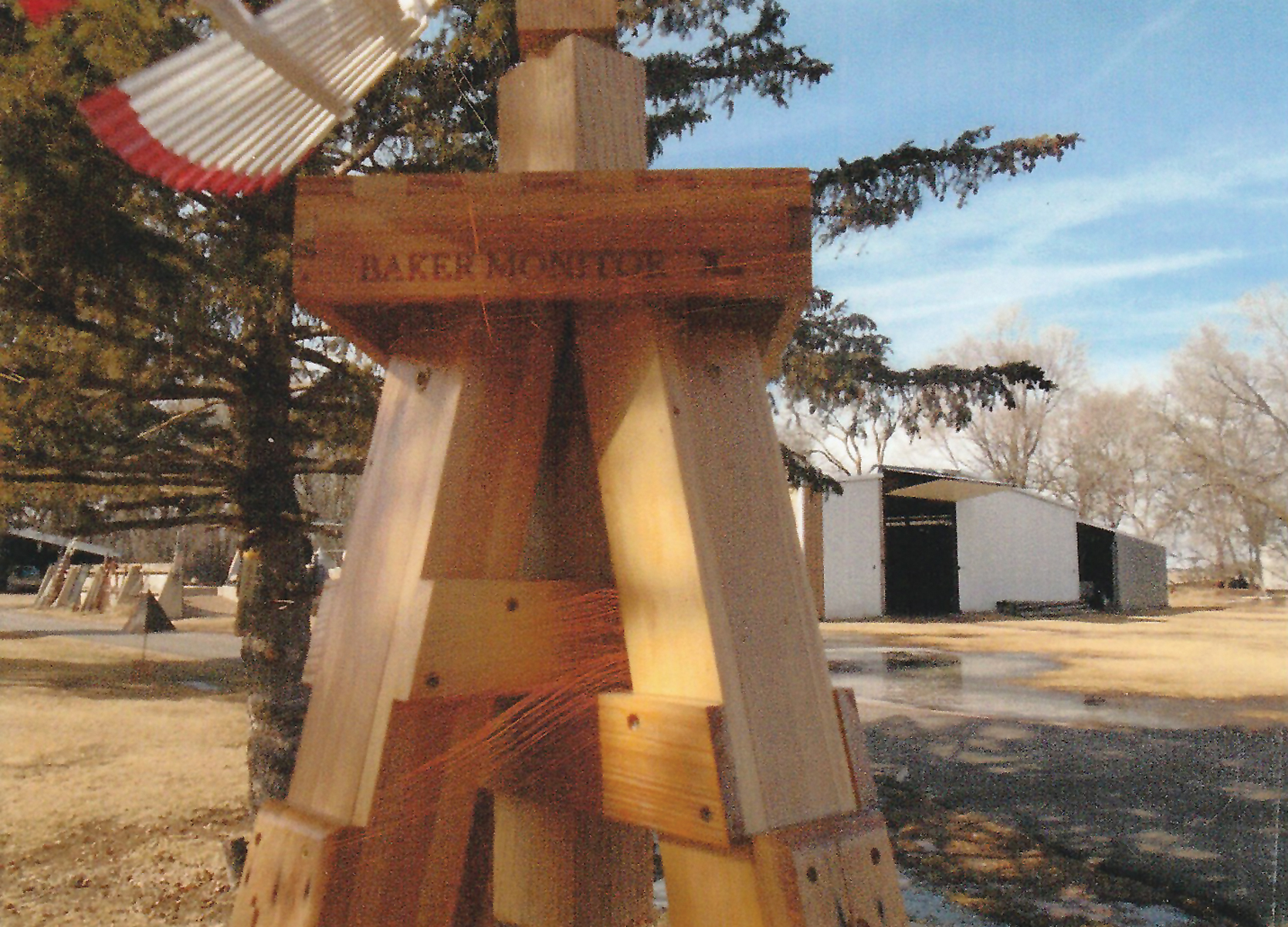 Handmade Half-Scale Windmill - Farm Collector